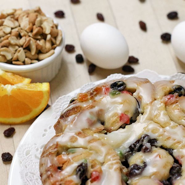 Stollen Roll Coffee Cake – Zehnders Store